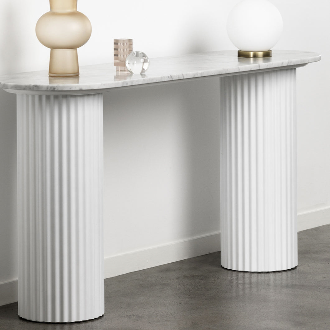Ridge Console (Carrara) – Beeline Design
